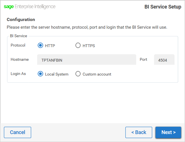 Installing the SEI Server (Basic)